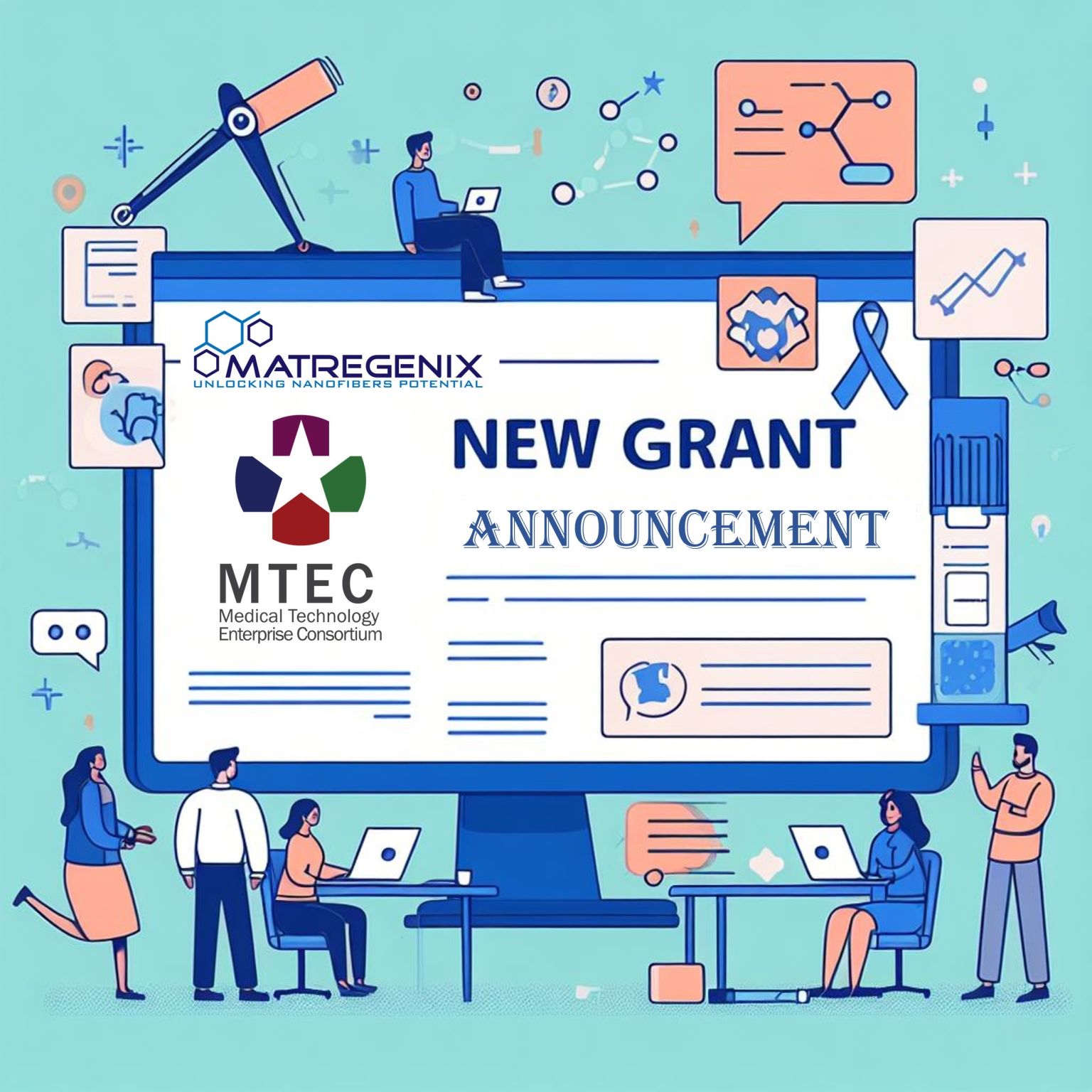 Matregenix Secures Prestigious $50,000 MTEC Commercialization Grant to ...